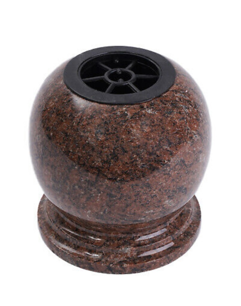 Kula granitowa wazon na kwiaty Granit Vanga | Piława Górna | Kup teraz ...