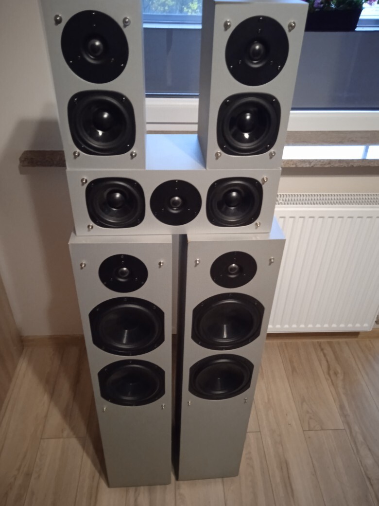 Głośniki Rubicon RP26 amplituner Pioneer VSX-D514 | Suwałki ...