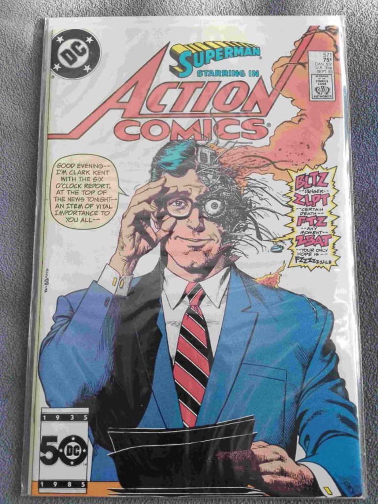Superman Action Comics #571 (DC Comics 1985) Brian Bolland | Wroclaw ...