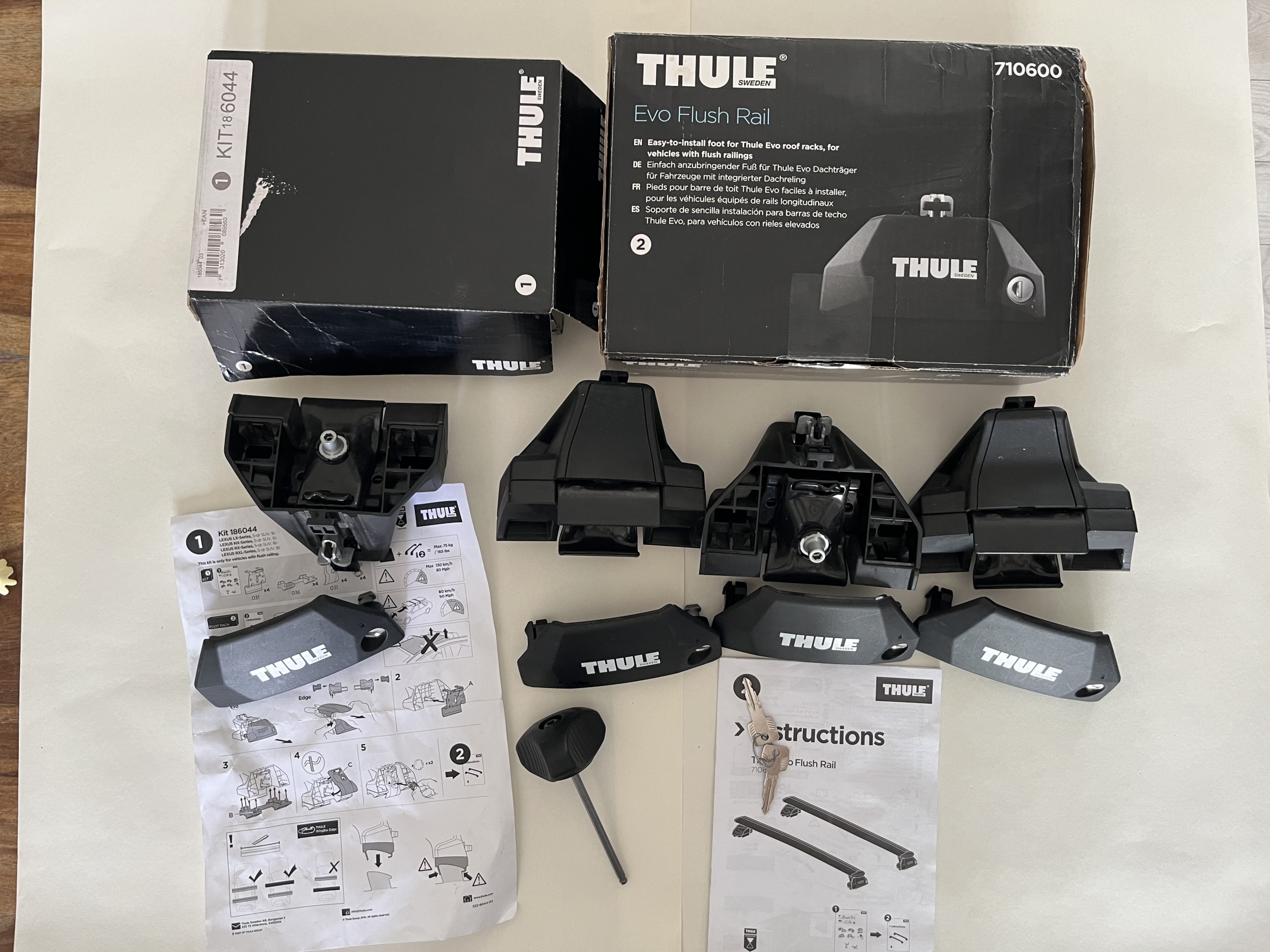 Kity - zestawy montażowe bagażnika dachowego - Allegro.pl