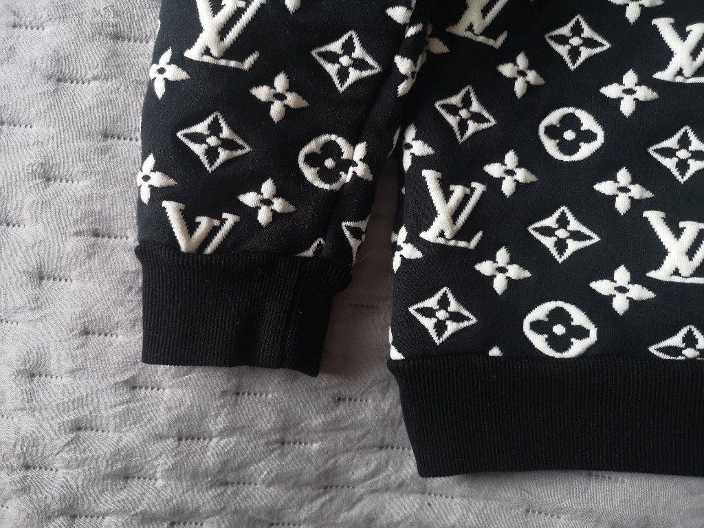 Bluza Louis Vuitton LV Monogram Jacquard Sweater | Warszawa | Kup teraz ...