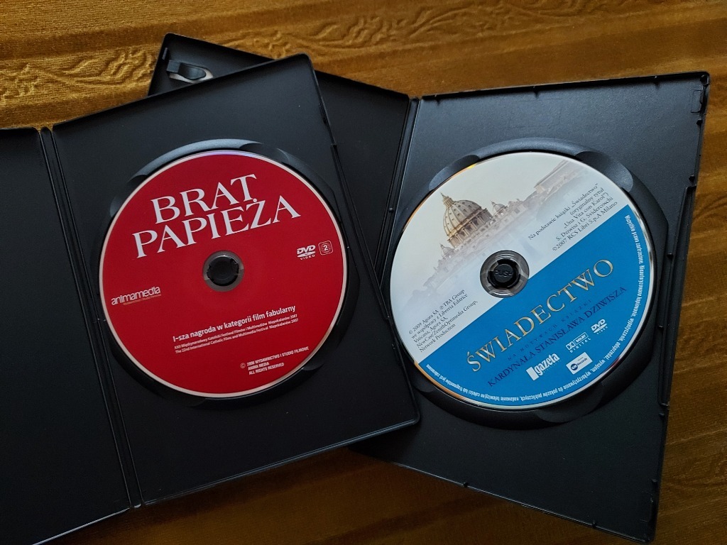 Plyty DVD - Świadectwo, Brat papieża. | Toruń | Kup teraz na Allegro ...