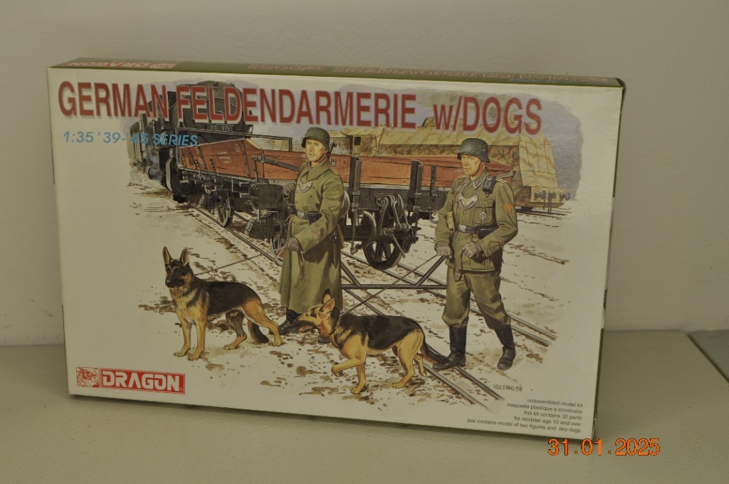 Feldgendarmerie w dogs DRAGON 6006 | Hutki-Kanki | Kup teraz na Allegro ...