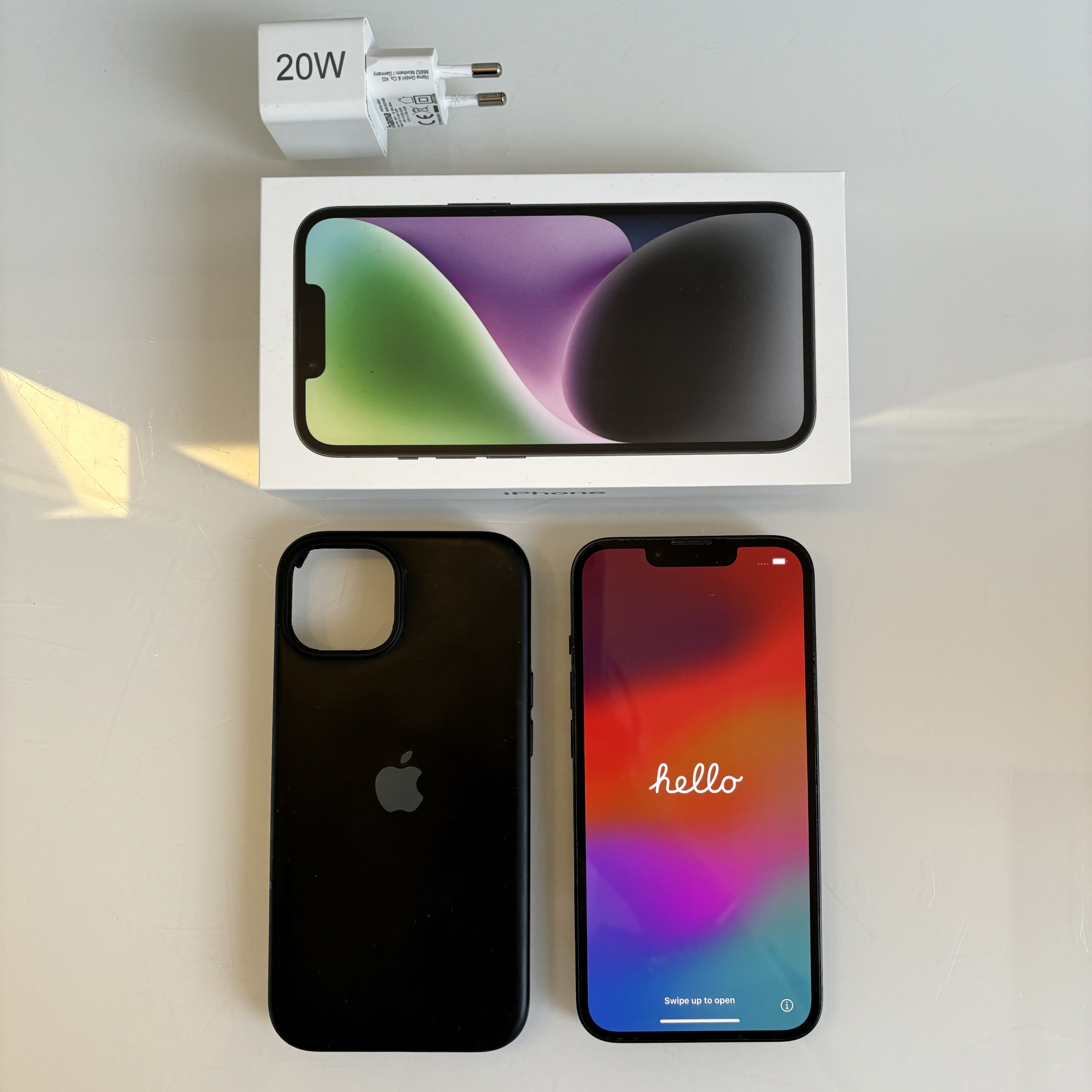 IPhone 14 128GB + obudowy | Katowice | Kup teraz na Allegro Lokalnie