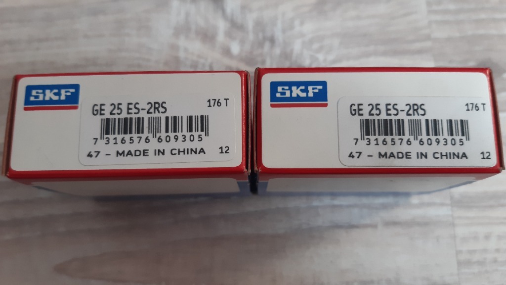 Łożyska ślizgowe przegubowe GE 25 ES 2RS SKF | Katowice | Kup teraz na ...