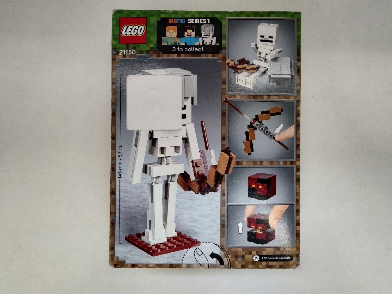 LEGO 21150 BigFig Minecraft wycofany | Kraków | Kup teraz na Allegro ...