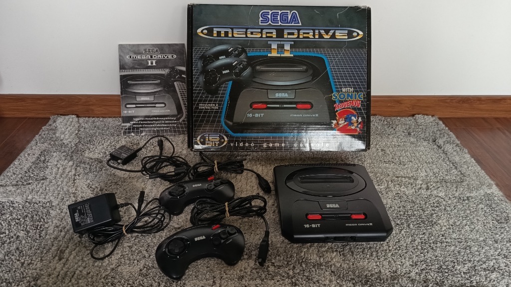 Sega Mega Drive 2 box komplet +6 gier | Węgrzce | Kup teraz na Allegro ...