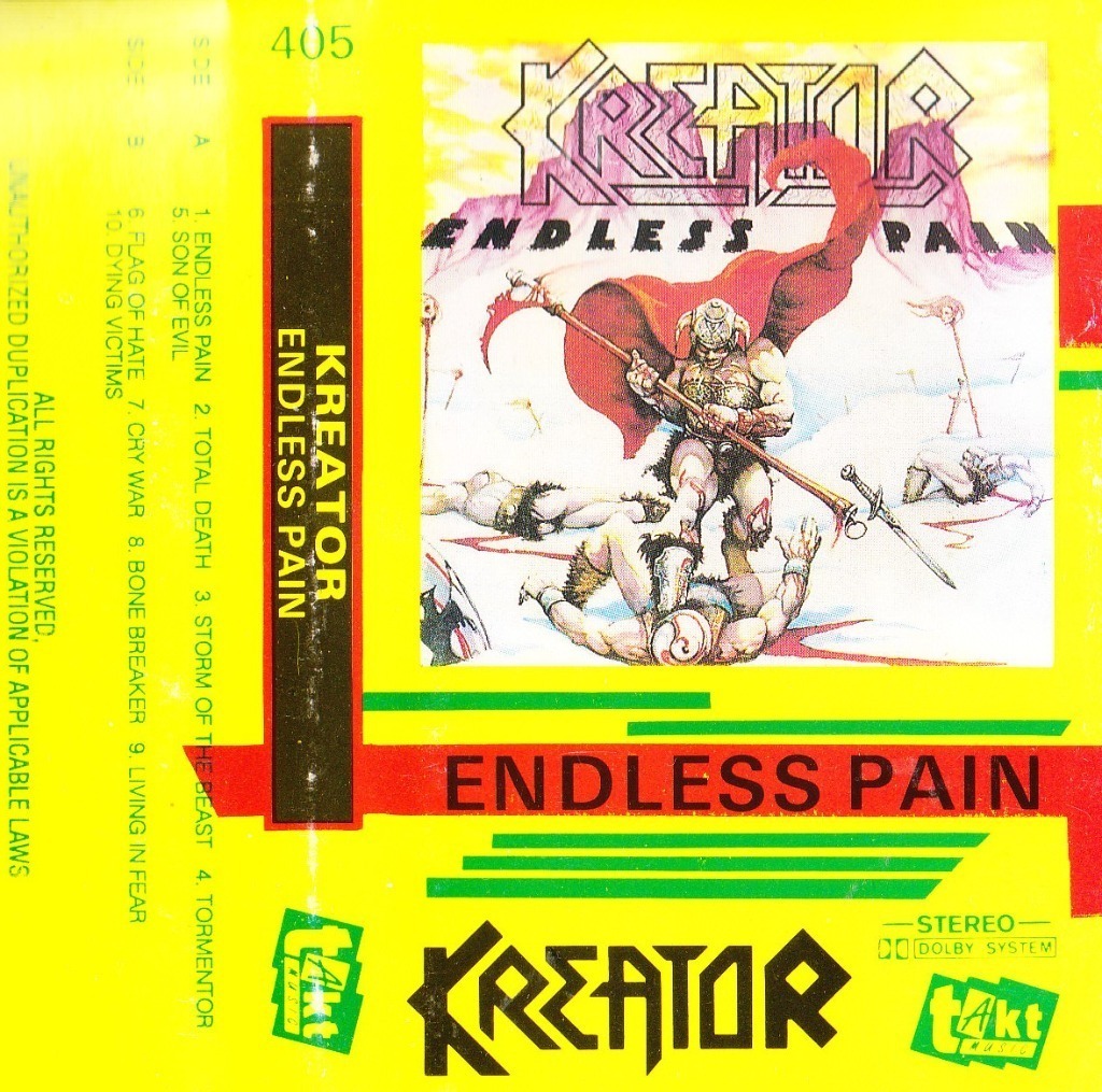 KREATOR - ENDLESS PAIN - KASETA | Bydgoszcz | Kup teraz na Allegro Lokalnie