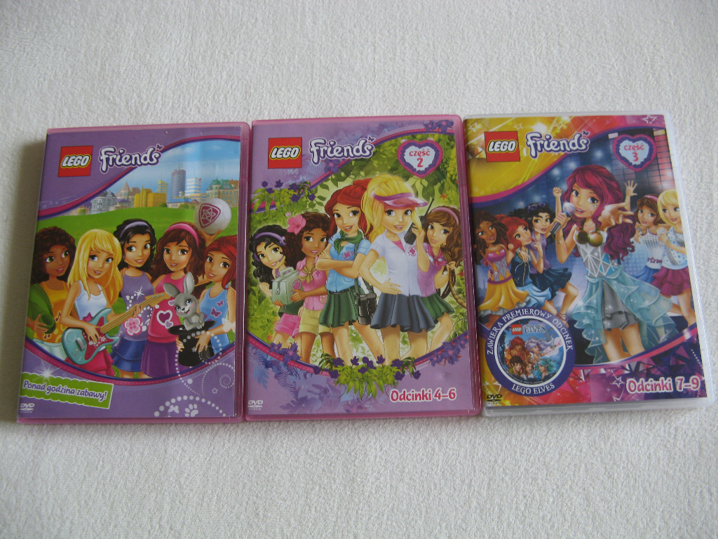 Lego Friends - 3 płyty DVD (10 odcinków), polski dubbing | Poznań | Kup ...