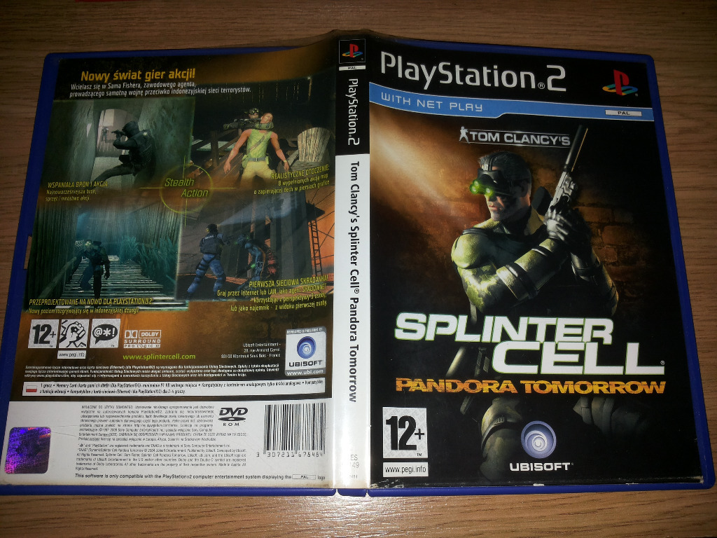 Splinter Cell Pandora Tomorrow PS2 polskie wydanie | Gdańsk | Kup teraz ...