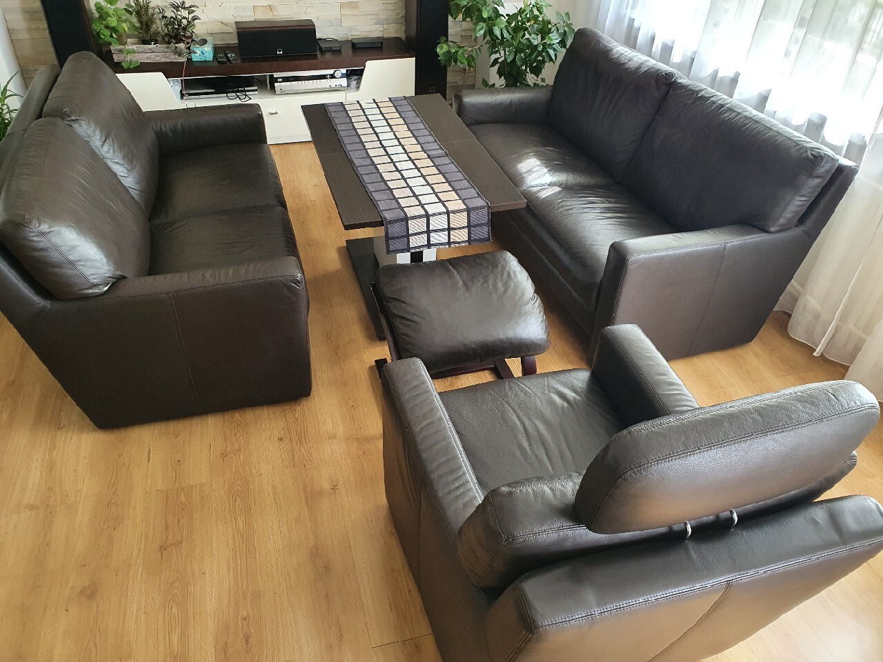 Wypoczynek do salonu, sofy skórzane 3+2+1 | Biała Podlaska | Kup teraz ...
