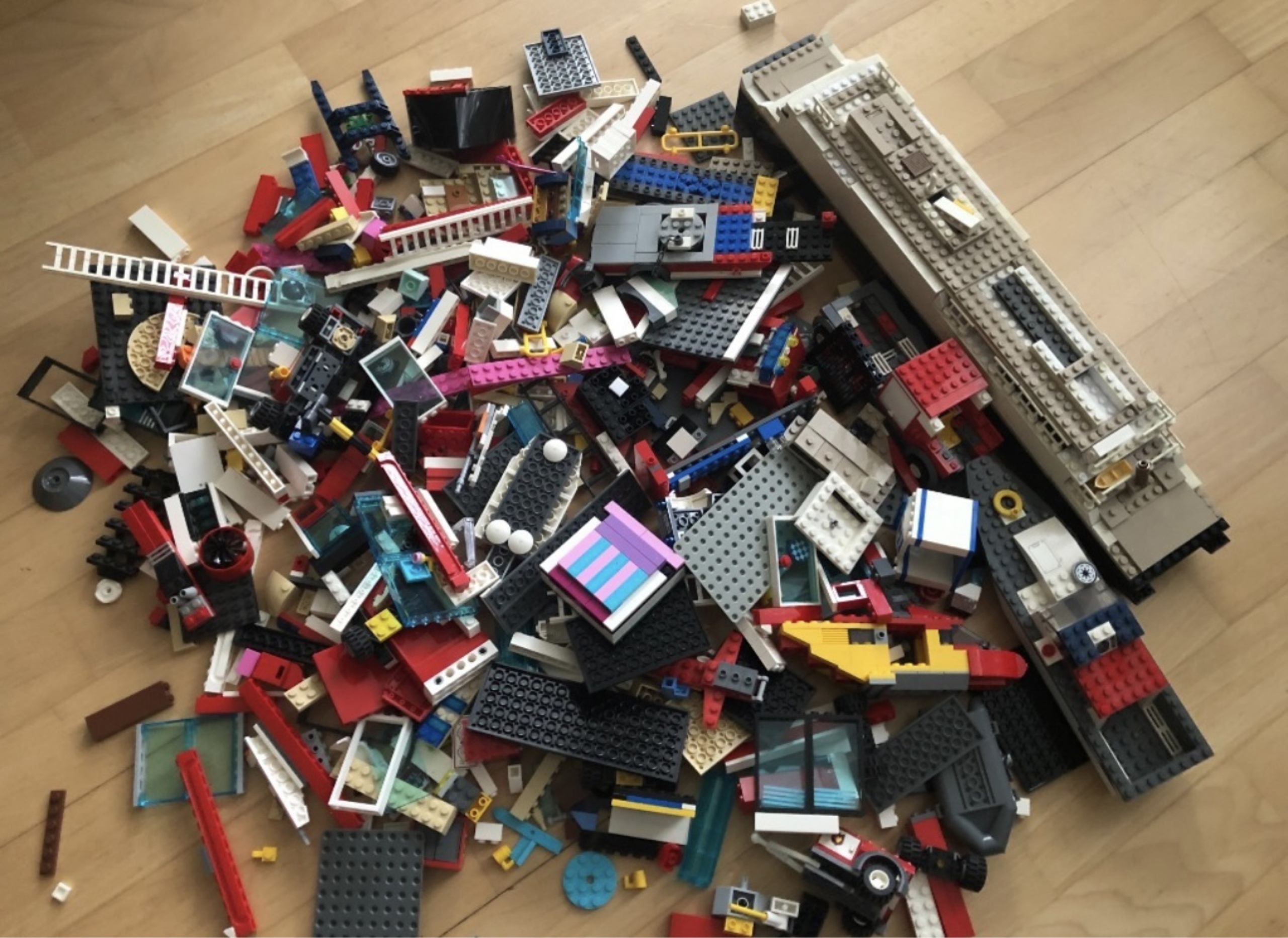 Klocki Lego luzem 2,8 kg | Warszawa | Licytacja na Allegro Lokalnie