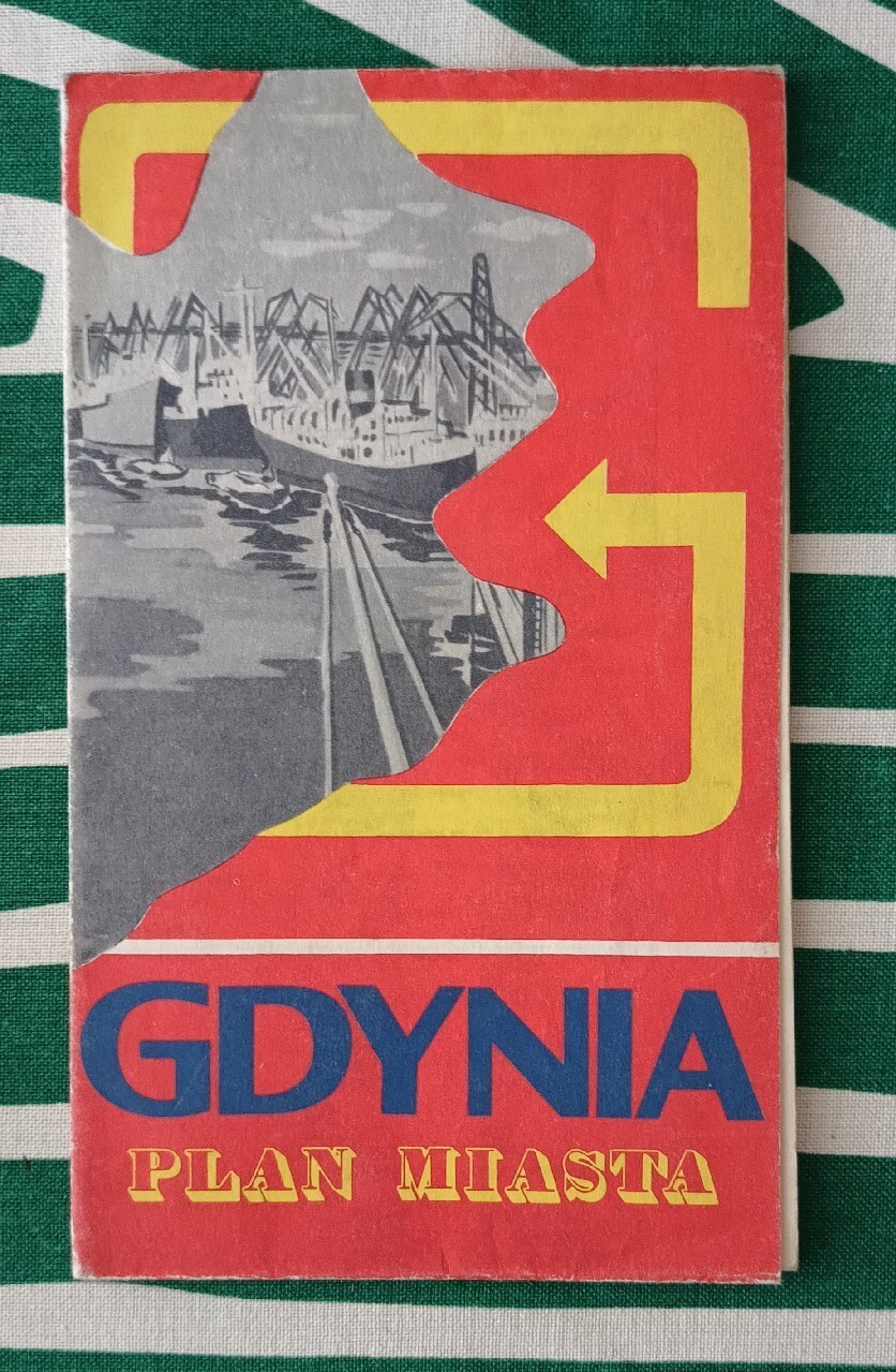 Gdynia: plan miasta 1977 stara mapa | Warszawa | Kup teraz na Allegro ...