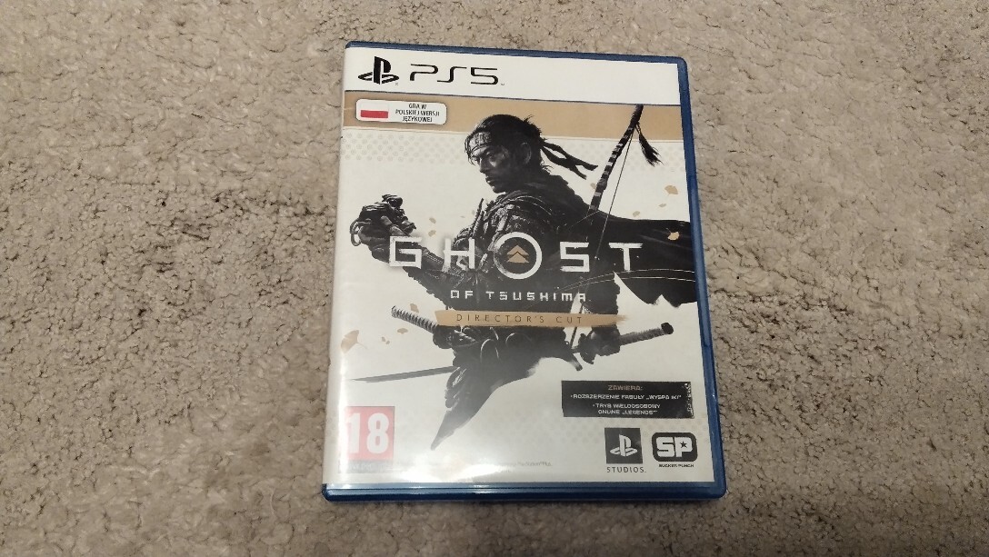 Ghost of Tsushima Director's Cut PL PS5 stan idealny box pudełko - jak ...