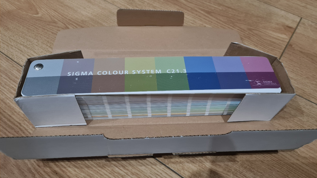 Wzornik NCS + RAL Sigma Colour System C21 3 | Gidle | Kup teraz na ...