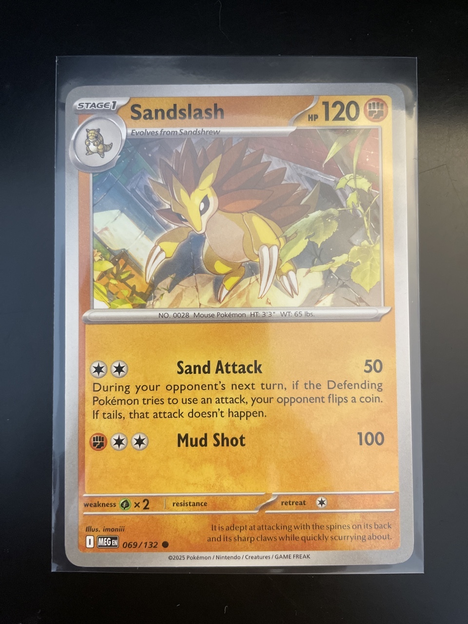 Sandslash 069/132 Mega Evolution Pokemon TCG | Zielona Góra | Kup teraz ...