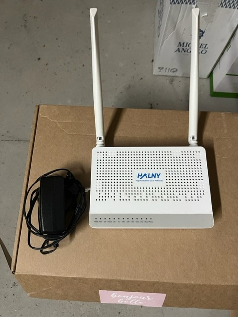Router Halny HL-4GMV4 GPON 4GE WiFi | Sochaczew | Kup teraz na Allegro ...