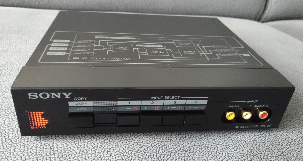 Sony AV Selector SB-V6 | Ruda Śląska | Kup teraz na Allegro Lokalnie