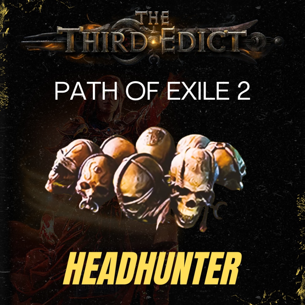 Path of Exile 2 HeadHunter Heavy Belt | Rise of the Abyssal | POE2 ...