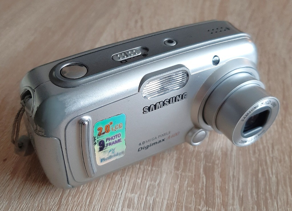 Aparat fotograficzny cyfrowy SAMSUNG Digimax A400 Vintage | Wrocław ...