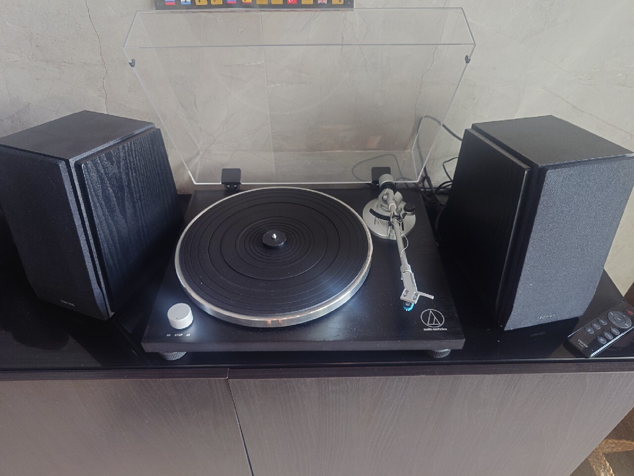Gramofon AUDIOTECHNICA ATLPW30 i kolumny Edifier R1855DB | Wrocław ...