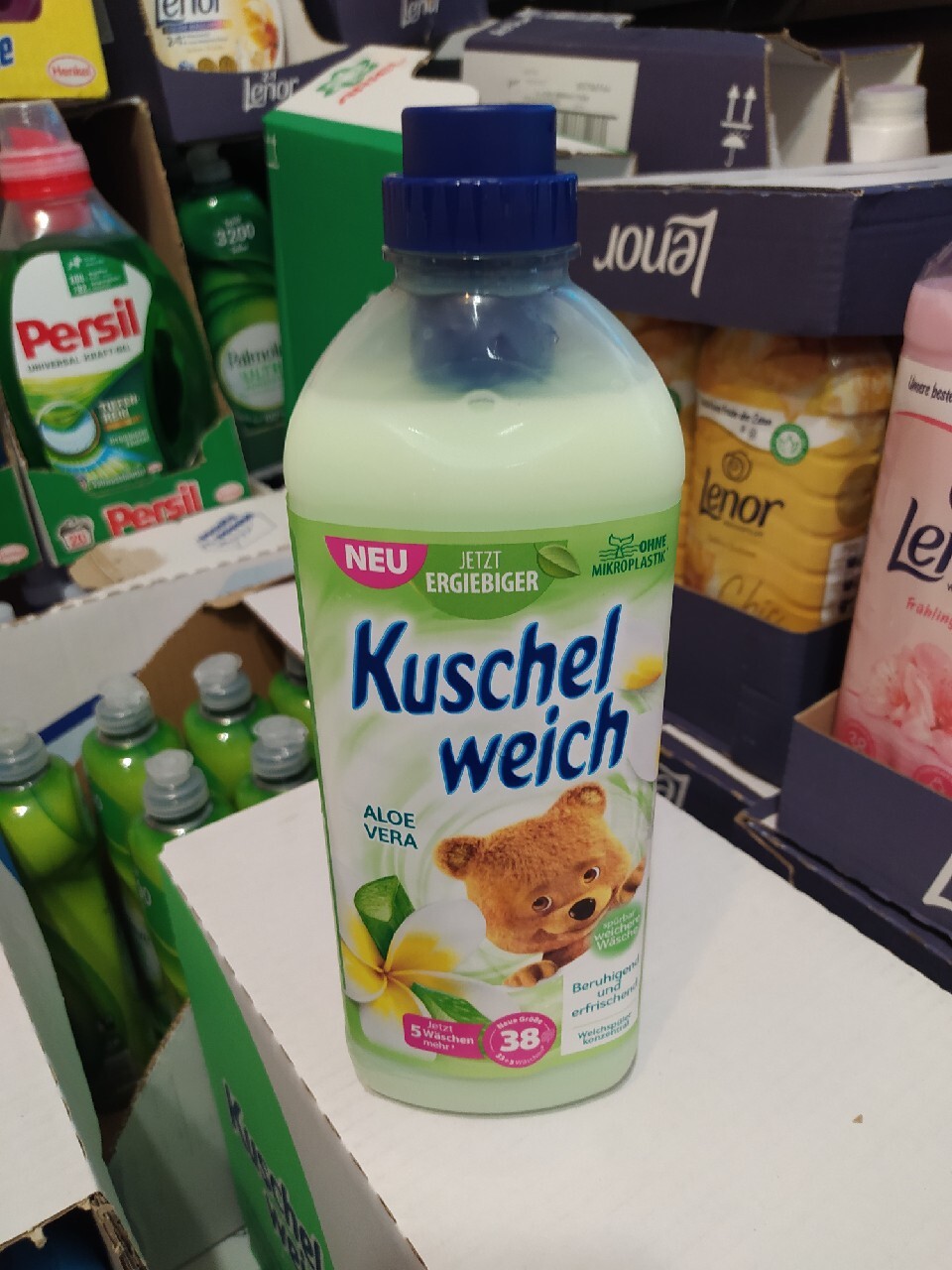 Niemiecki płyn kuschel weich aloe vera 1l na38pran | Zielona Góra | Kup teraz na Allegro Lokalnie