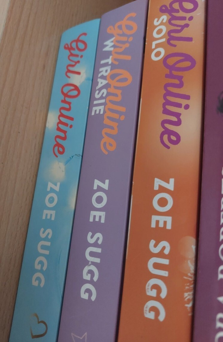 Zoe Sugg Girl Online tomy 1-3 trylogia | Toruń | Kup teraz na Allegro ...