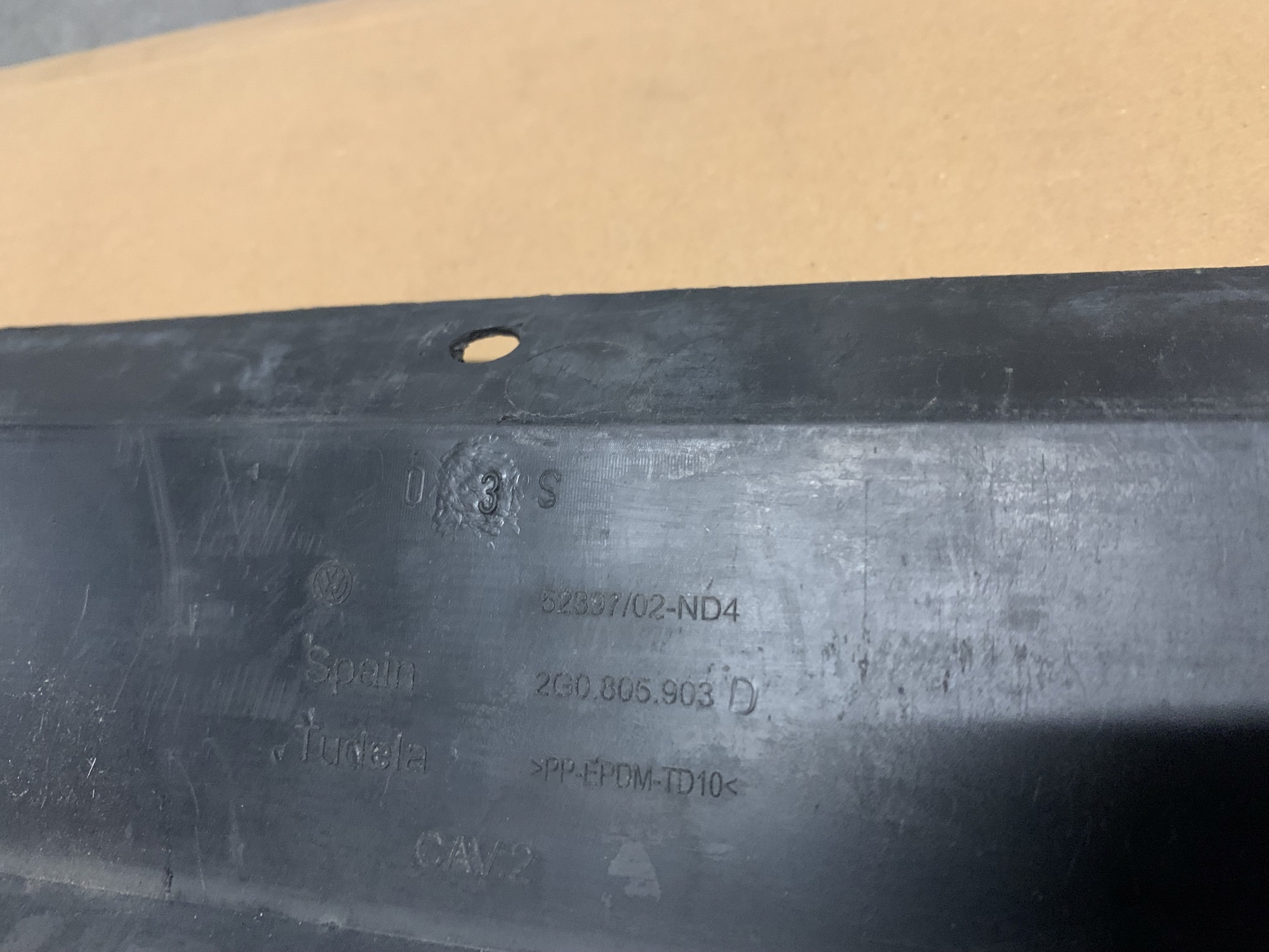 Osłona pod zderzak Polo 2G0 805 903 D | Krakow | Kup teraz na Allegro Lokalnie