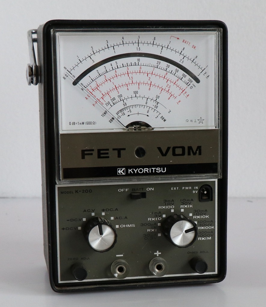 KYORITSU K200 Fet VOM multimetr analogowy wysokiej klasy Japan ...