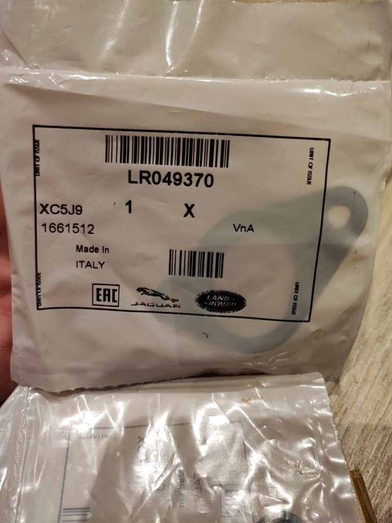 LR049370 uszczelka pompy wody Land Rover Range | Warszawa | Kup teraz ...