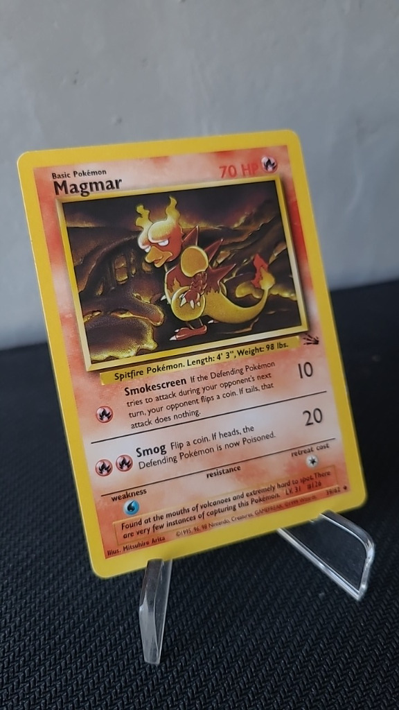 Magmar 39/62 base set 1999 karta pokemon - NM | Warszawa | Licytacja na ...