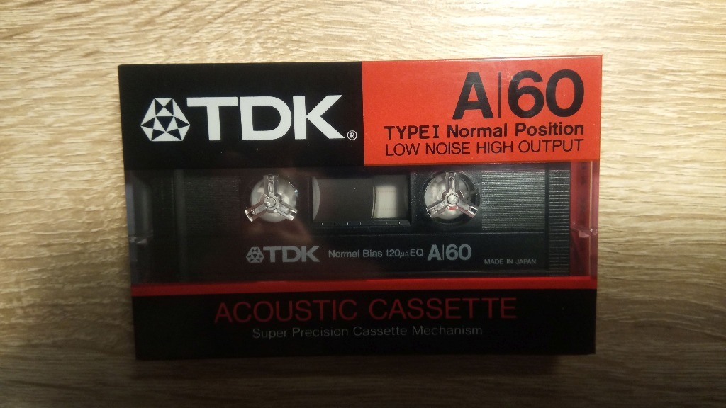 TDK A60 kaseta magnetofonowa NOS idealna made in Japan retro | Słupsk | Licytacja na Allegro ...