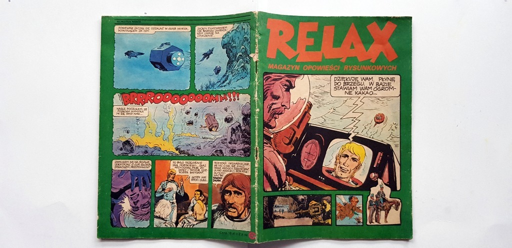 Relax Relaks komiks magazyn komiksowy | Warszawa | Kup teraz na Allegro ...
