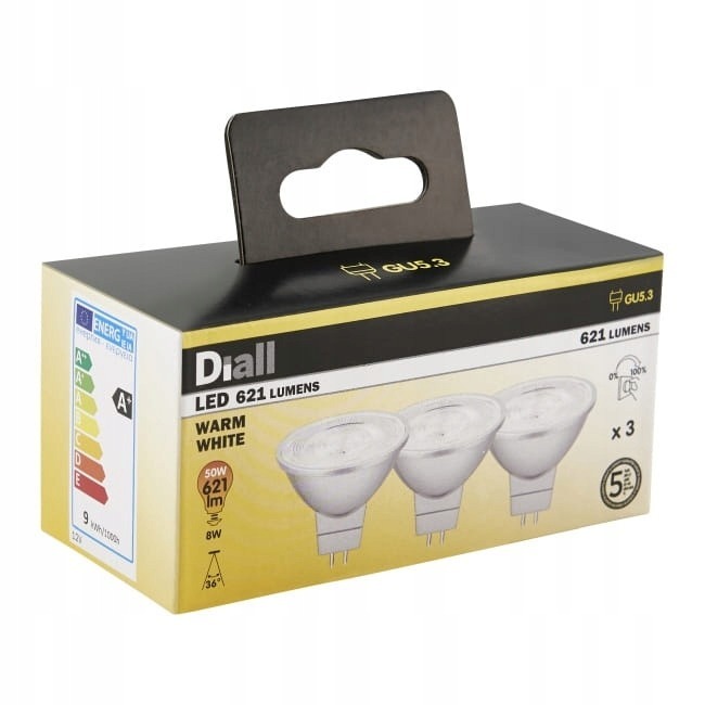 Żarówka Żarówki 3 Diall LED 621 Lumen MR16/GU5.3 | Częstochowa | Kup ... Żarówka Żarówki 3 Diall LED 621 Lumen MR16/GU5.3 | Częstochowa | Kup ...