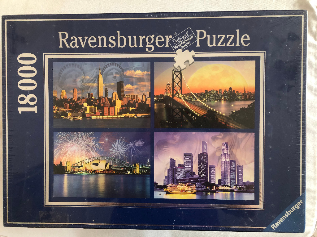 Ravensburger Skylines of the World Puzzle 18000 elementów OKAZJA ...