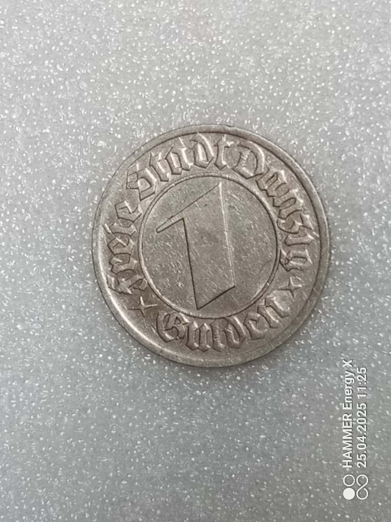 Wolne Miasto Gdansk 1 gulden 1932 r | Stare Miasto | Kup teraz na Allegro Lokalnie