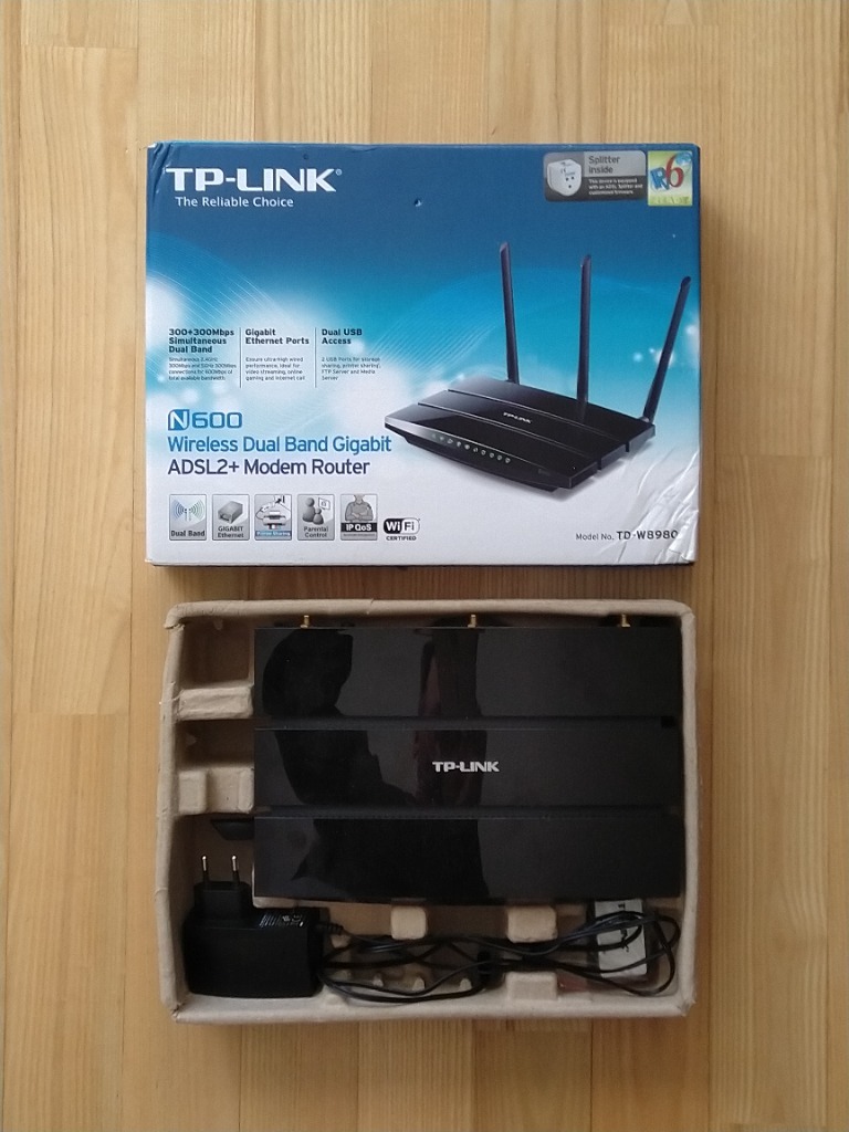 router bridge client modem AP tplink wifi TD-W8980 | Łódź | Kup teraz ...