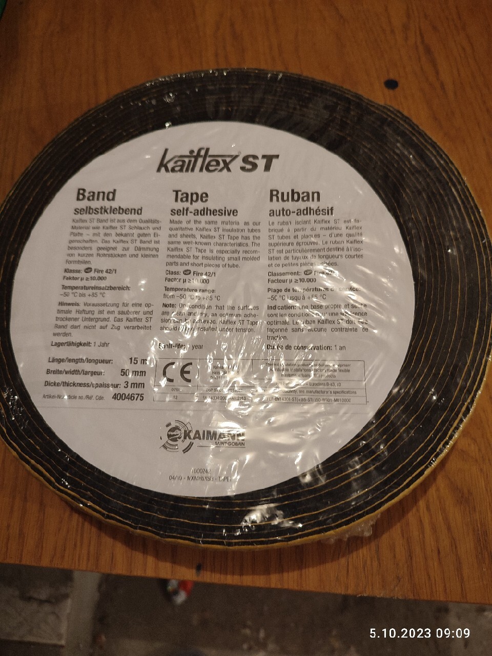 Taśma Kaiflex ST tape self adhesive. | Braniewo | Kup teraz na Allegro Lokalnie