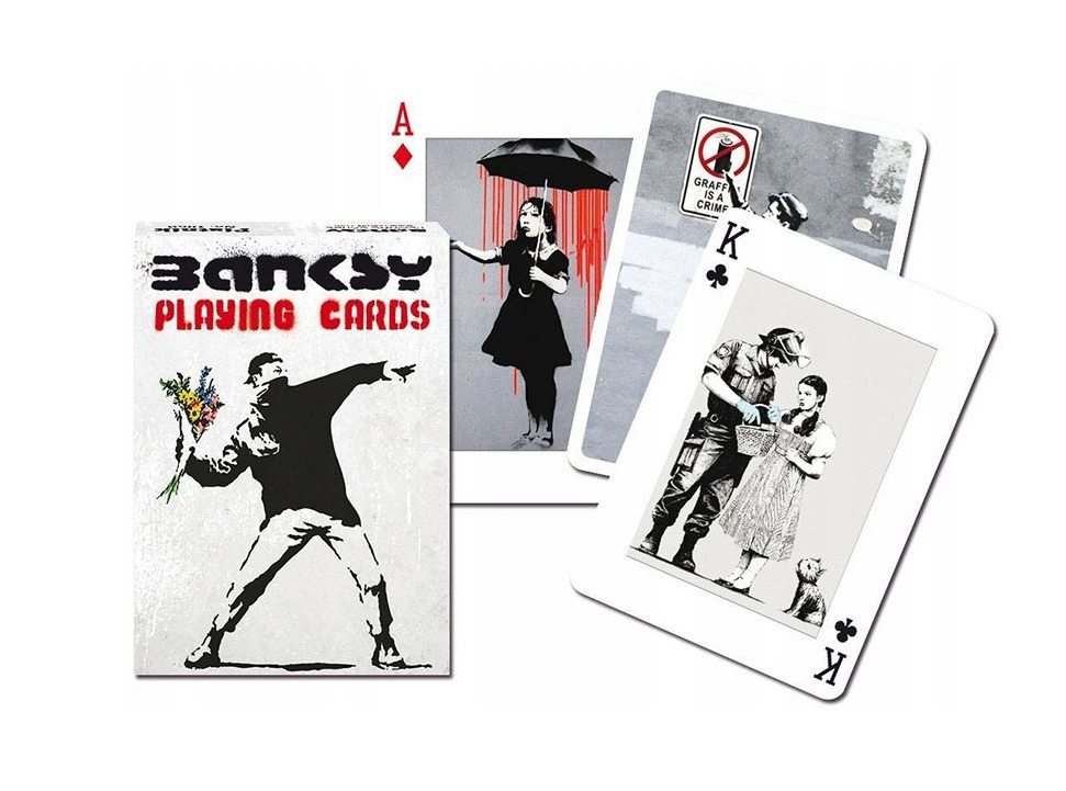 Piatnik Banksy Playing Cards | Wrocław | Kup teraz na Allegro Lokalnie