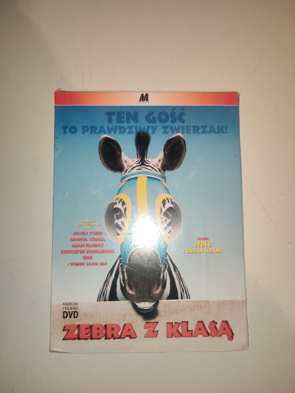 Płyta DVD Zebra z klasą nowa zapakowana | Człuchów | Licytacja na Allegro Lokalnie