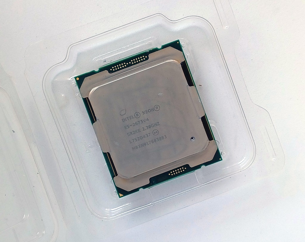 Intel xeon e5-2673 v4 20r/40w 2673v4 | Rzeszów | Kup teraz na Allegro ...