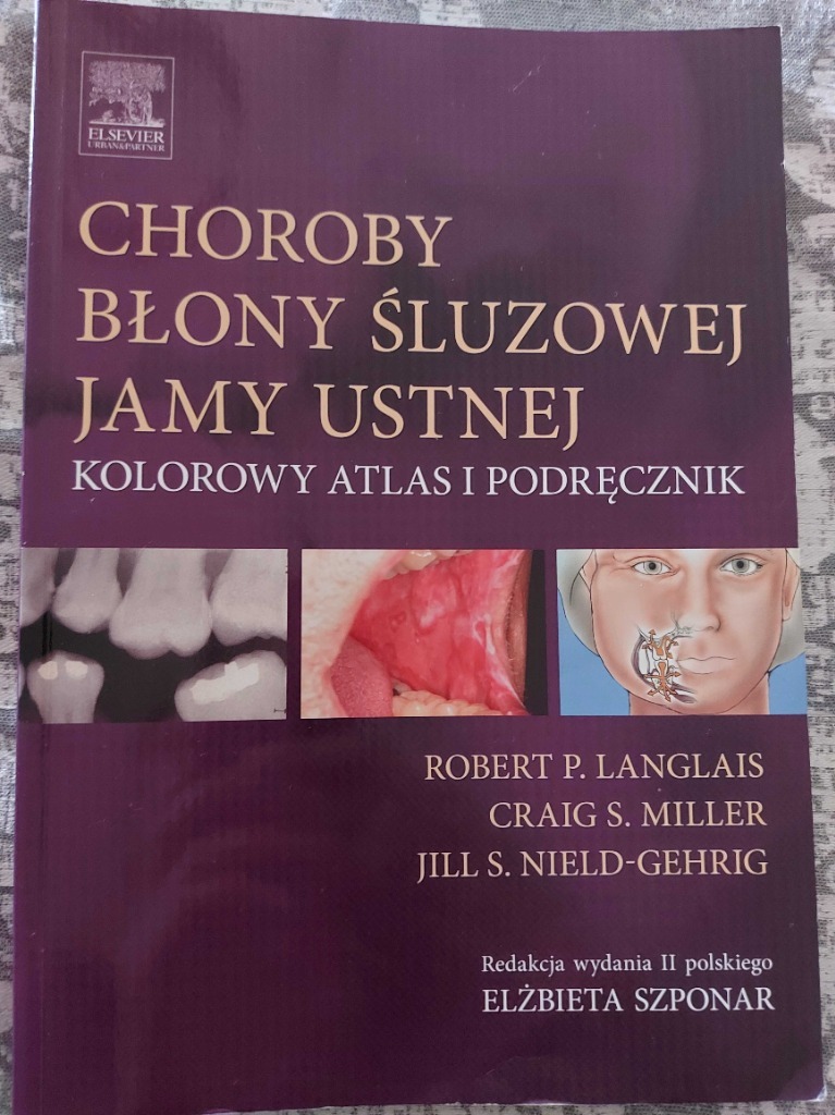 CHOROBY BLONY SLUZOWEJ JAMY USTNEJ E.SZPONAR | Nowy Sącz | Kup teraz na ...