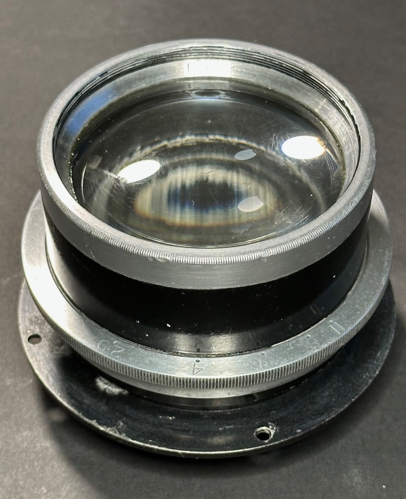 Obiektyw wielkoformatowy Dallmeyer Pentac 8" 200mm f 2 9 | Warszawa ...