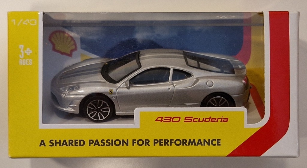 Burago Shell Ferrari 430 Scuderia | Koszalin | Kup teraz na Allegro ...