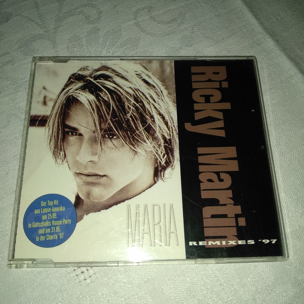 RICKY MARTIN - MARIA CD maxi | Warszawa | Licytacja na Allegro Lokalnie