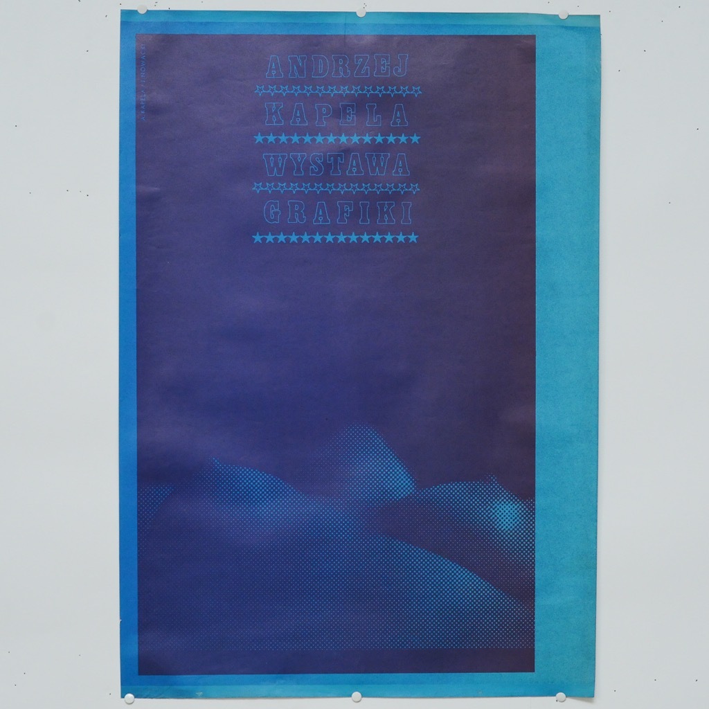 Plakat PRL Akt Wystawa grafiki | Kosewo | Kup teraz na Allegro Lokalnie