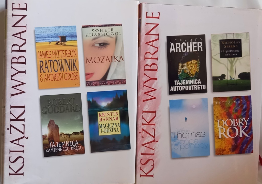 Zestaw: Patterson /Goddard /Hannah /Archer /Sparks /Thomas /Mayle ...