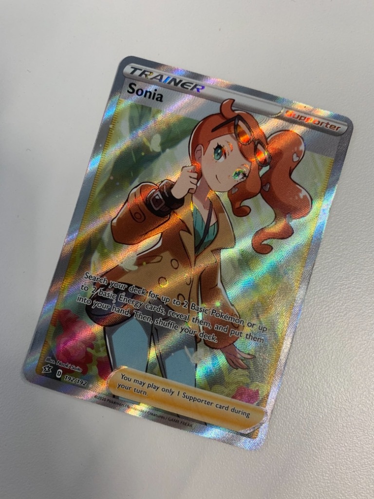 Karta Pokemon Sonia Trainer | Gliwice | Kup teraz na Allegro Lokalnie