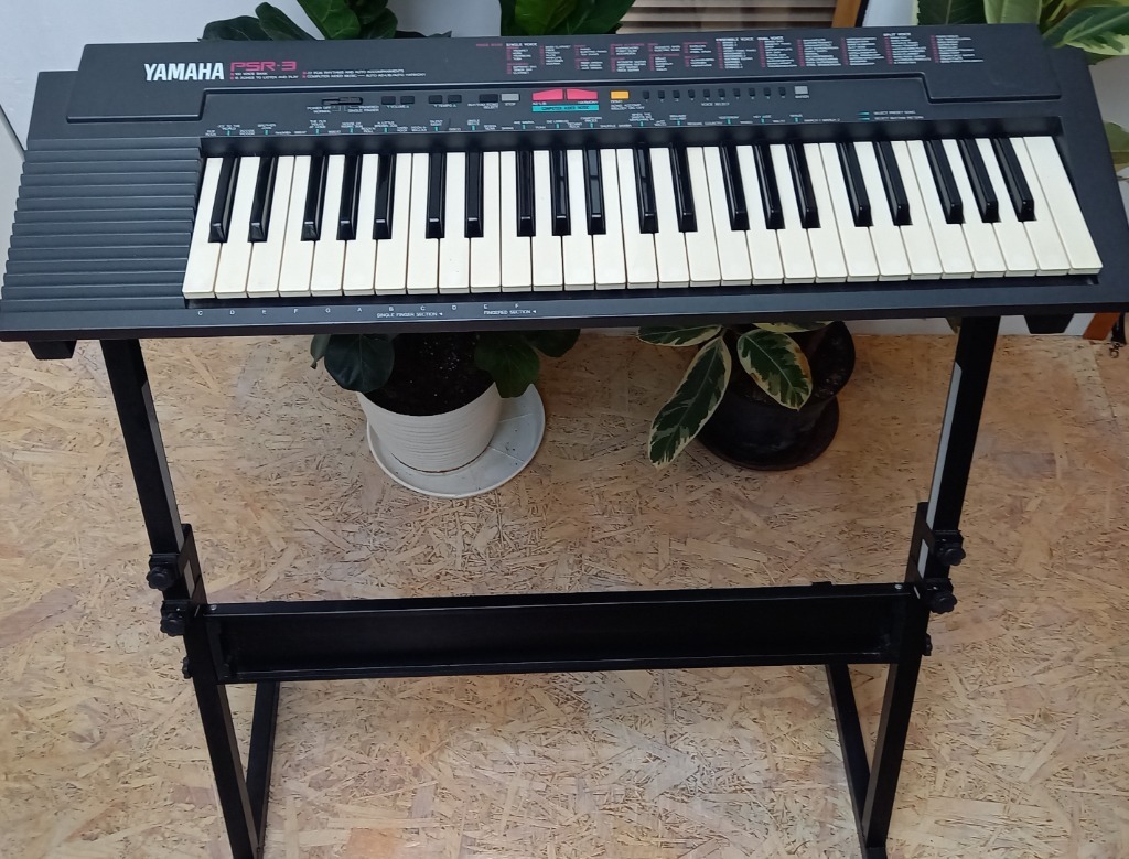 Keyboard Yamaha PSR-3 ze stojakiem | Trzyciąż | Kup teraz na Allegro ...