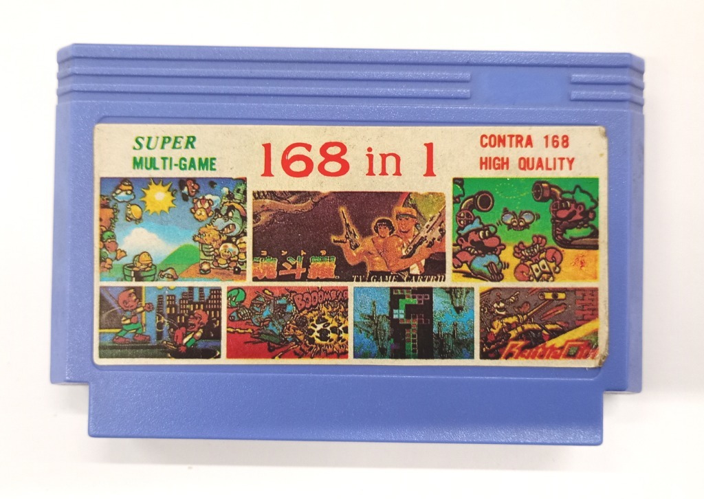 168 in 1 Contra kartridż dyskietka Pegasus 8 bit | Przemyśl | Kup teraz ...